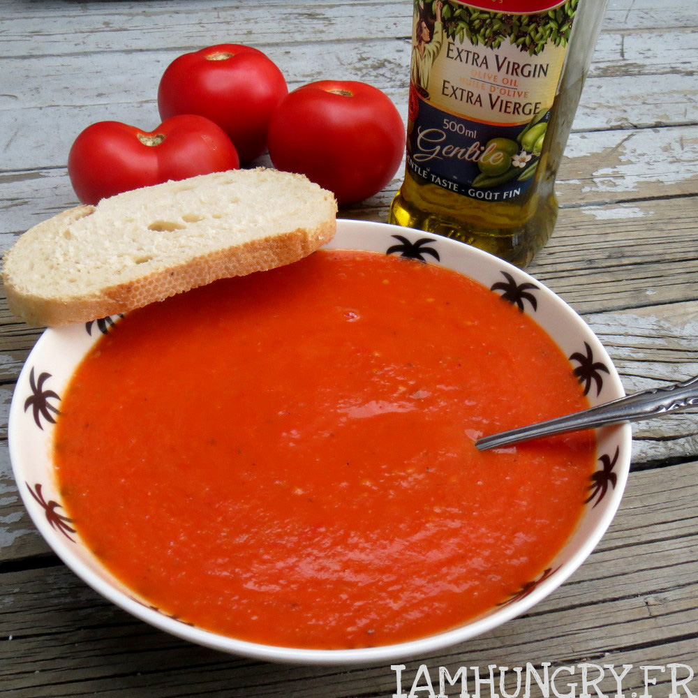 Soupe de tomates- IAMHUNGRY