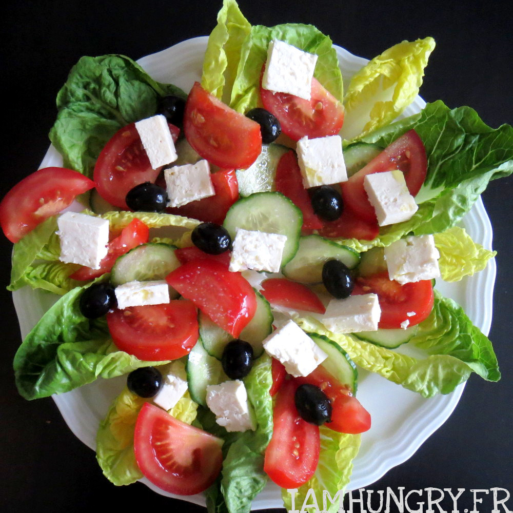 Salade grecque- IAMHUNGRY