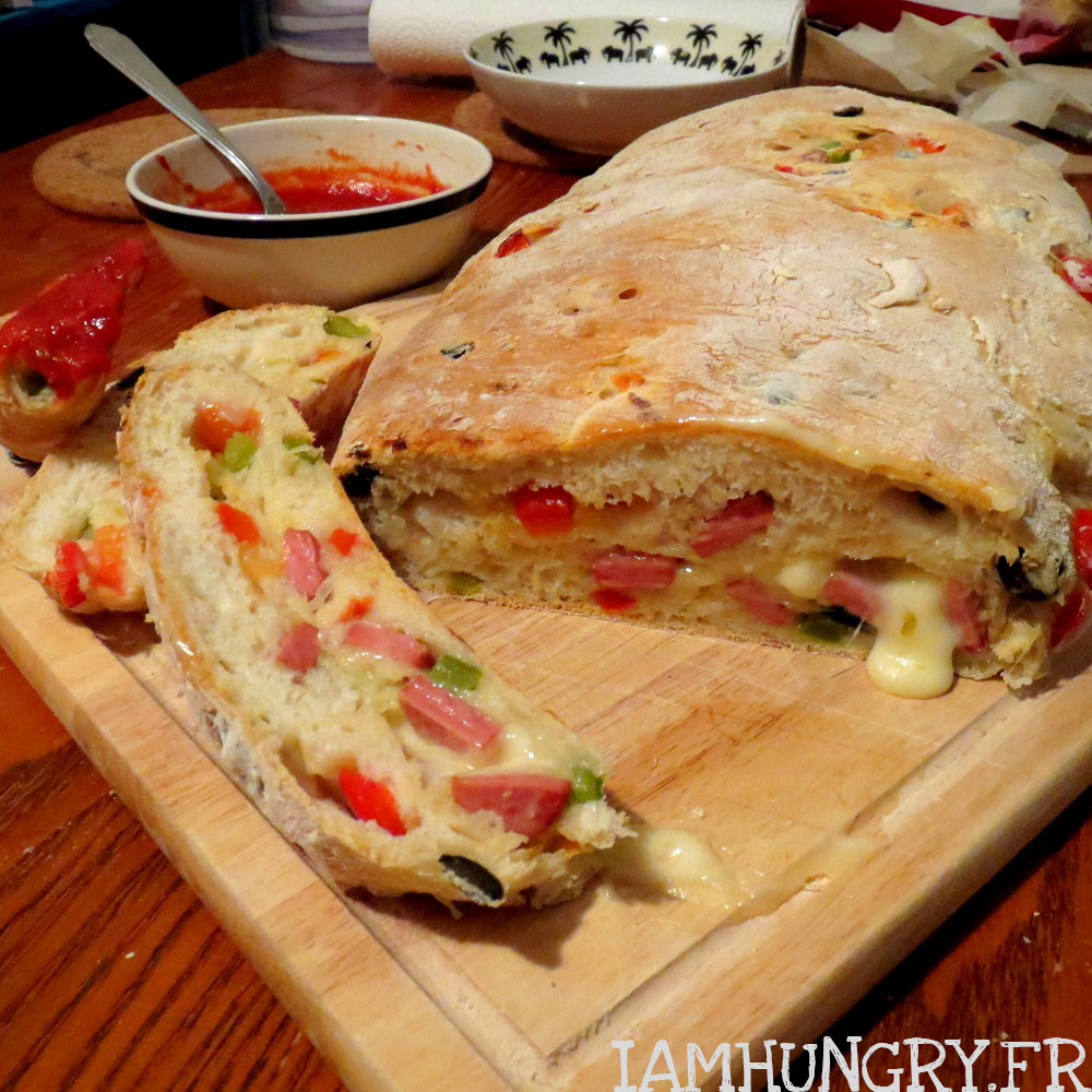 Le pain pizza- IAMHUNGRY