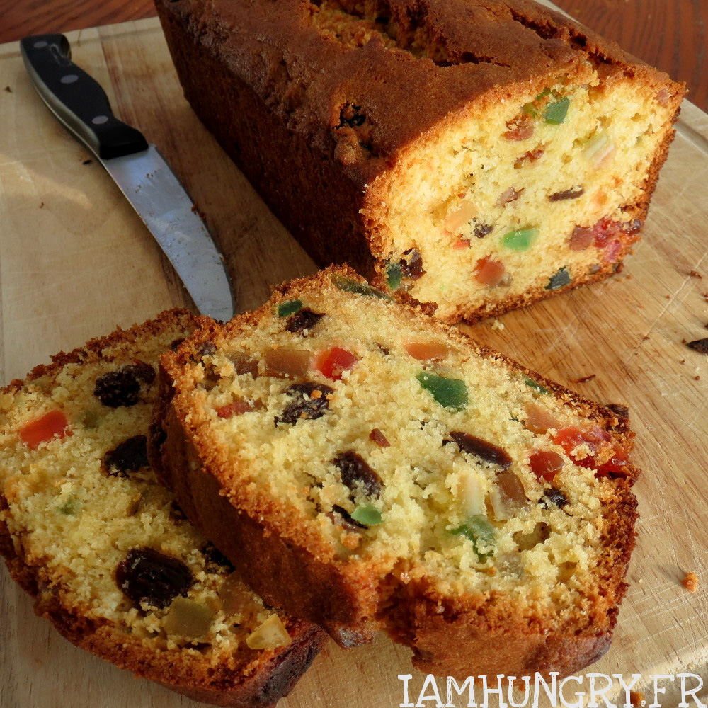 Cake aux fruits confits- IAMHUNGRY