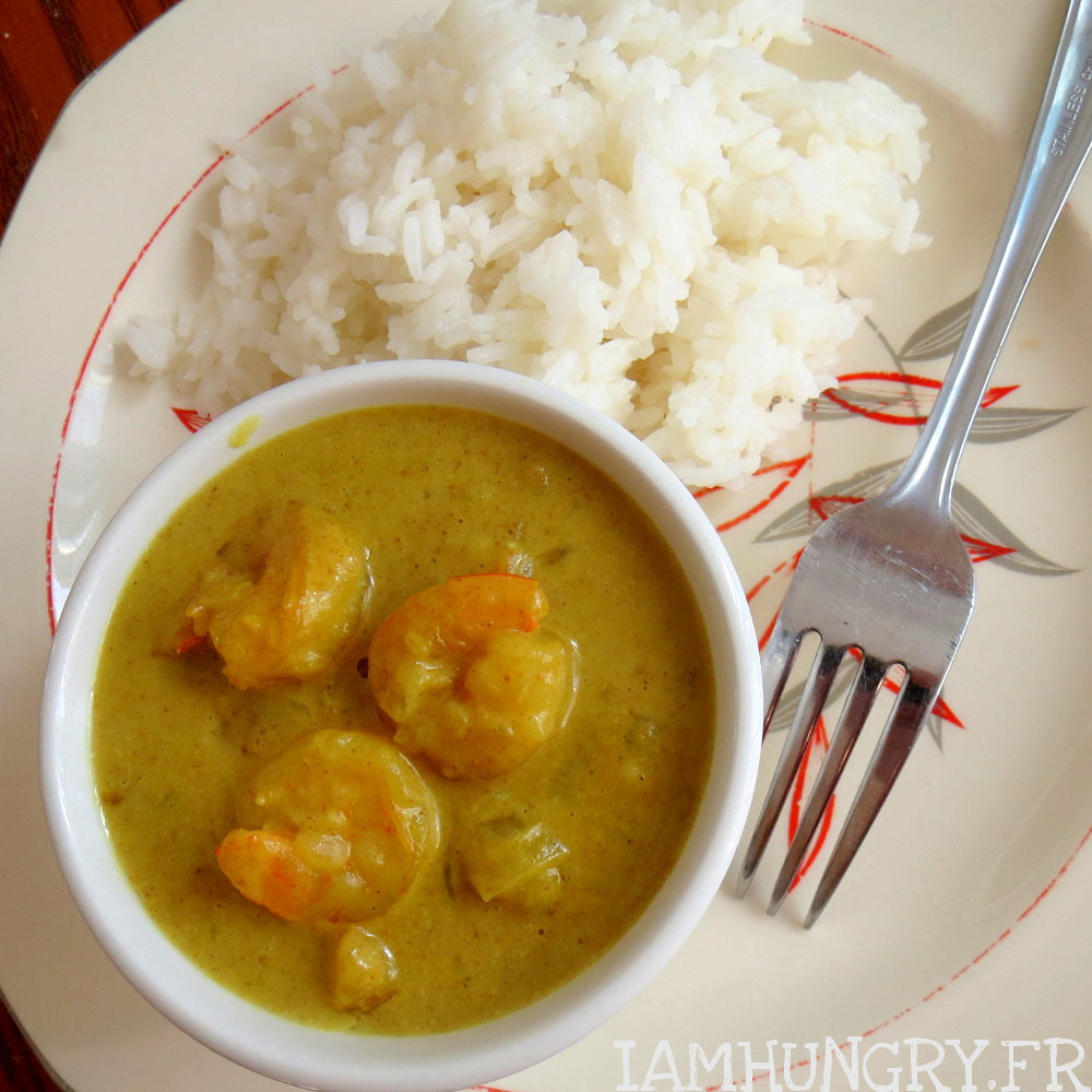 Curry de crevettes- IAMHUNGRY