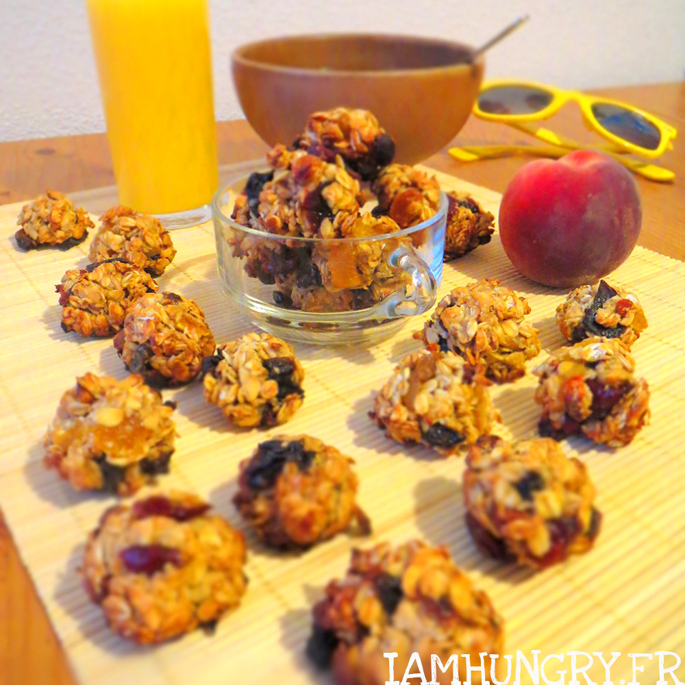 Boules d'énergie aux fruits secs- IAMHUNGRY