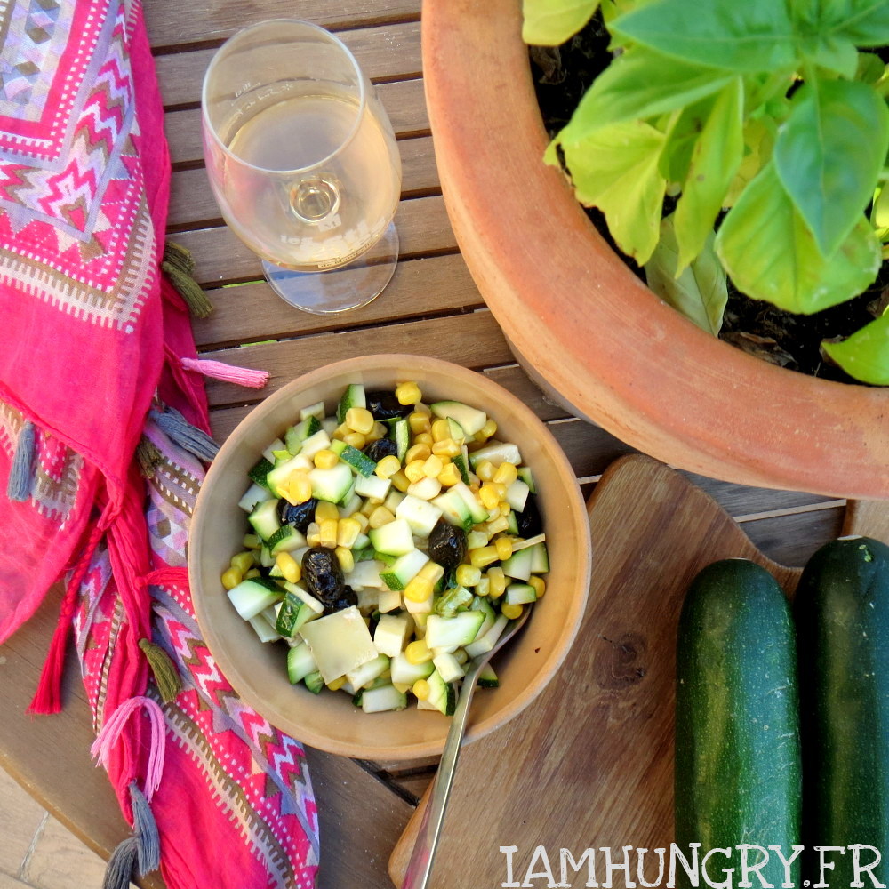 Tartare de courgettes- IAMHUNGRY