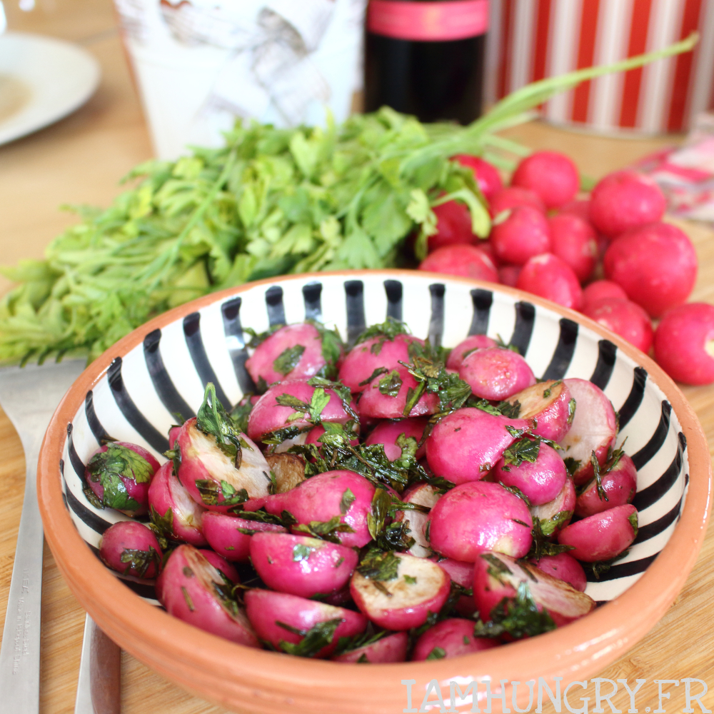 Radis rotis au persil- IAMHUNGRY
