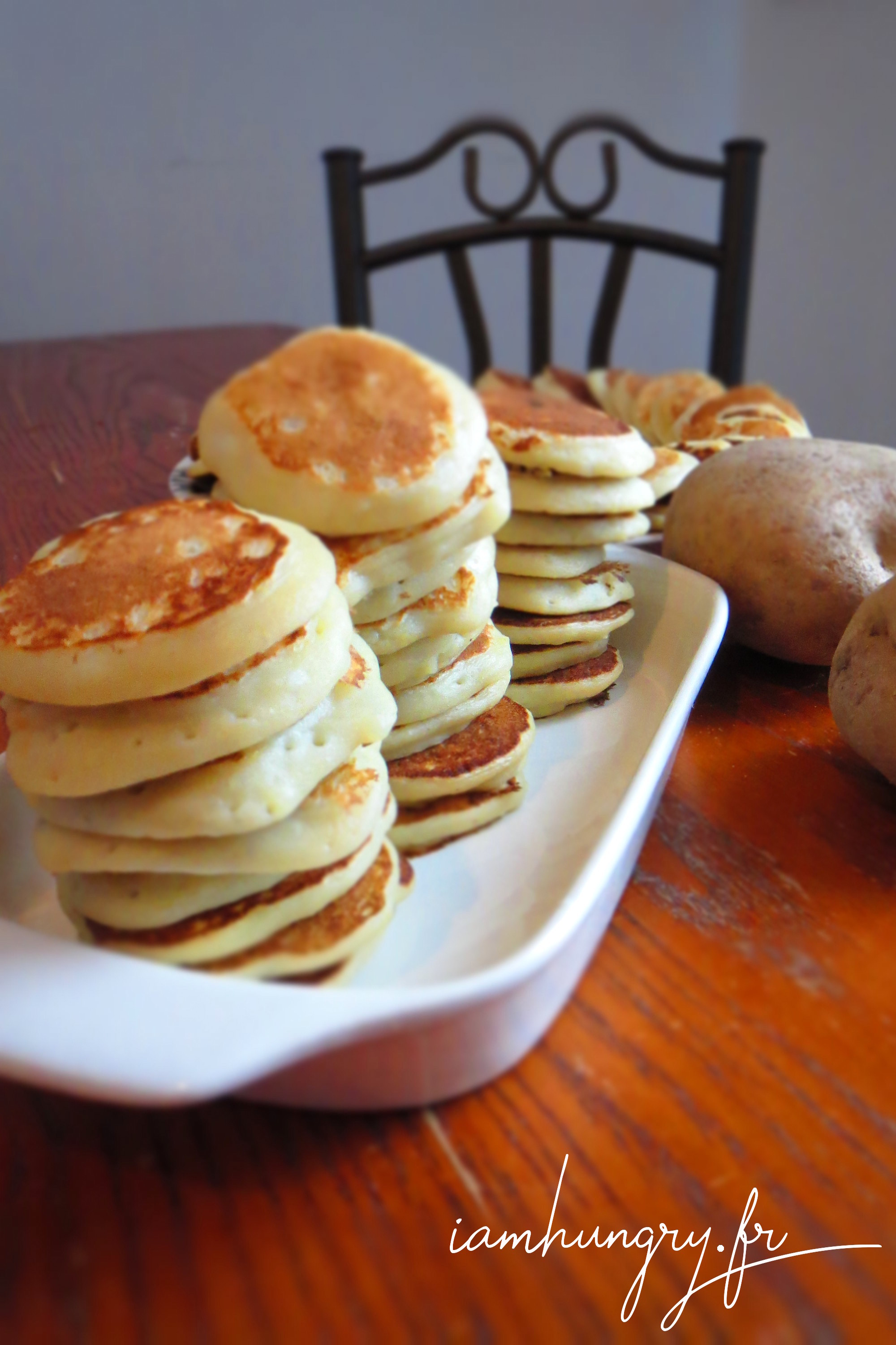 Blinis de pommes de terre- IAMHUNGRY