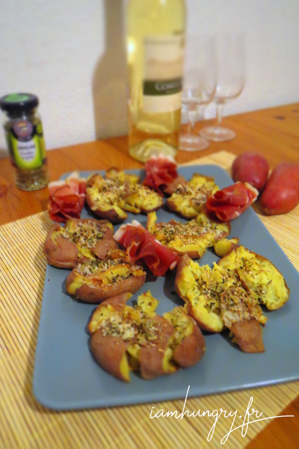 Gratin dauphinois patate navet et roquefort- IAMHUNGRY