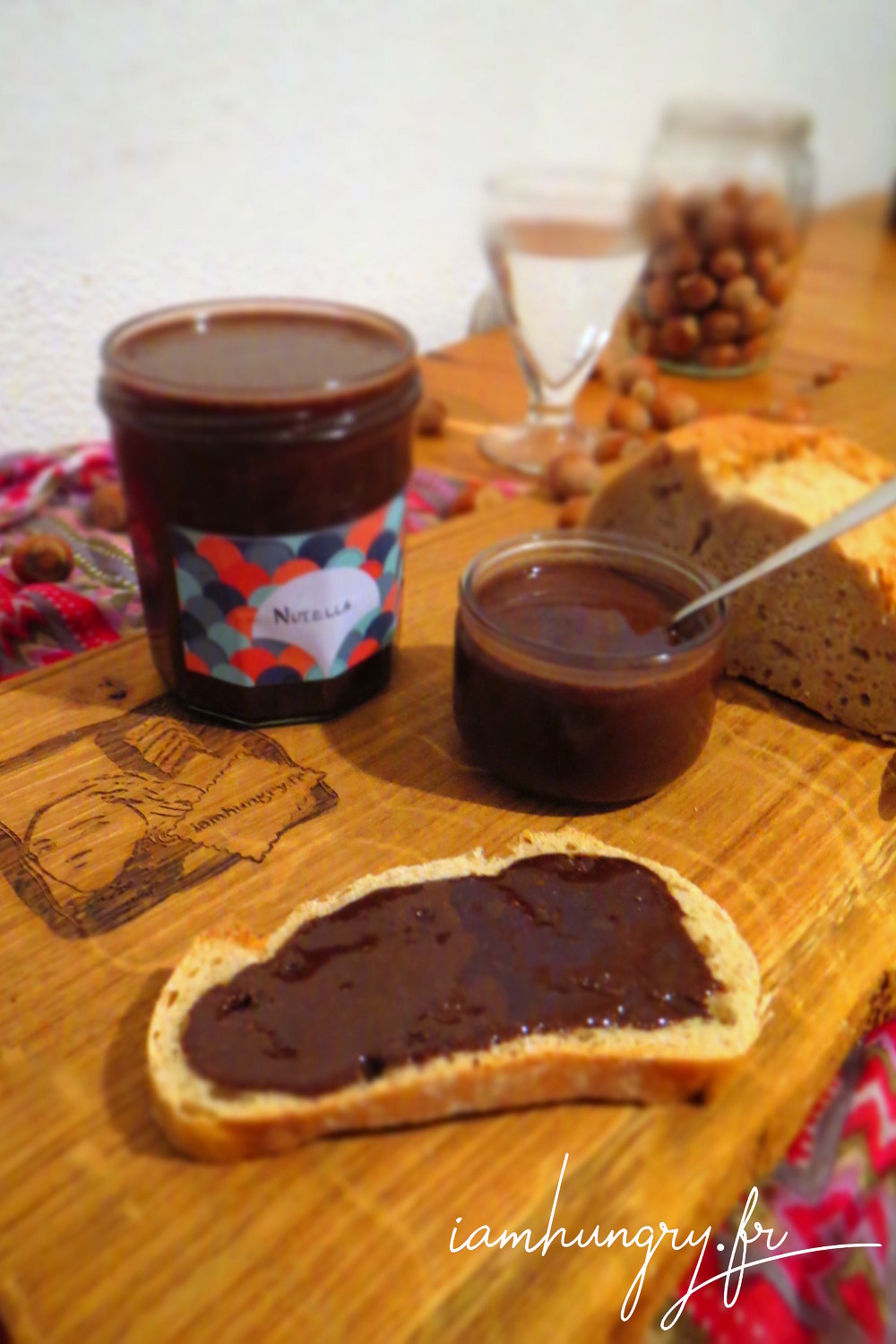 Petits biscuits au cacao et Nutella- IAMHUNGRY
