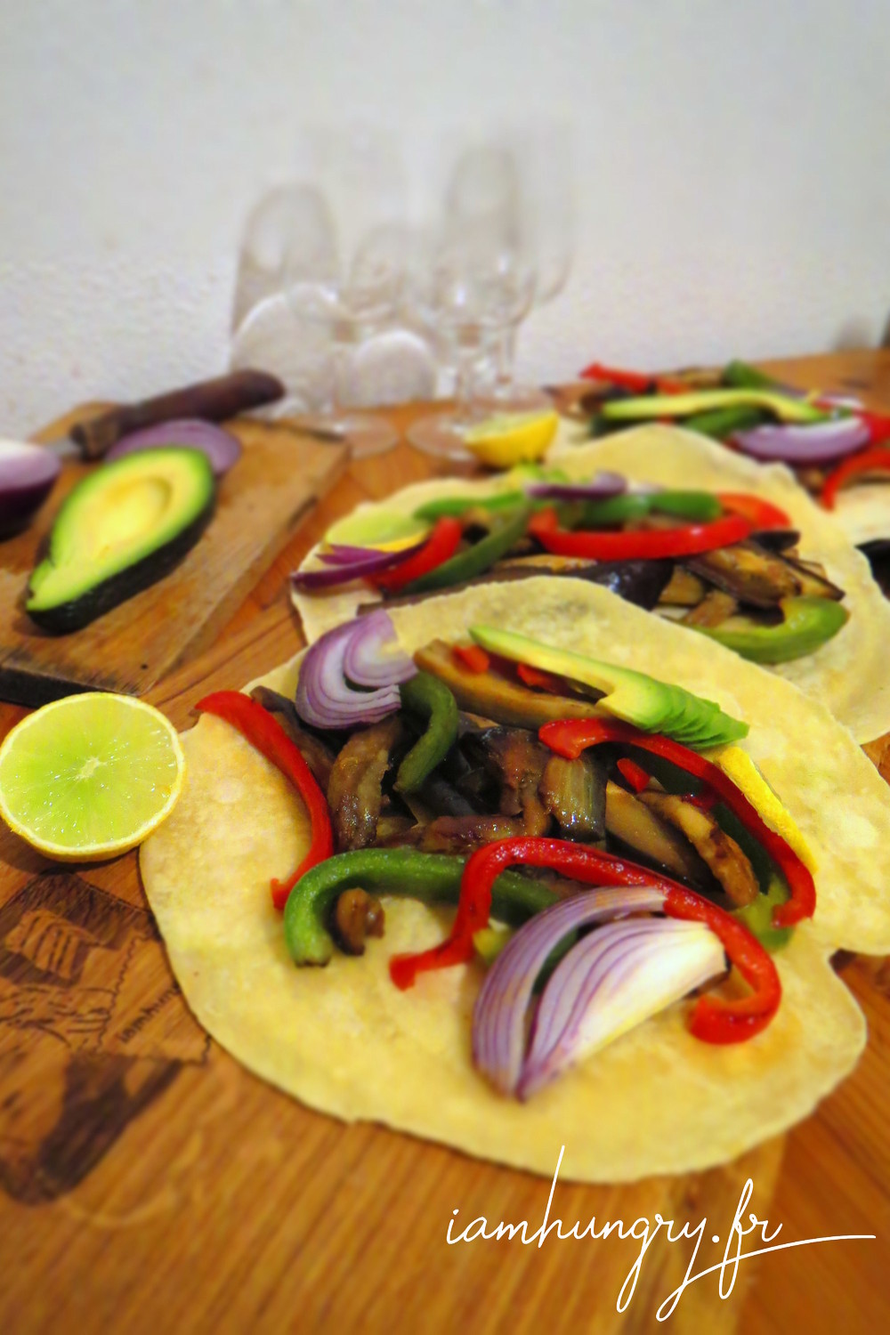 Tortillas aux haricots rouges- IAMHUNGRY