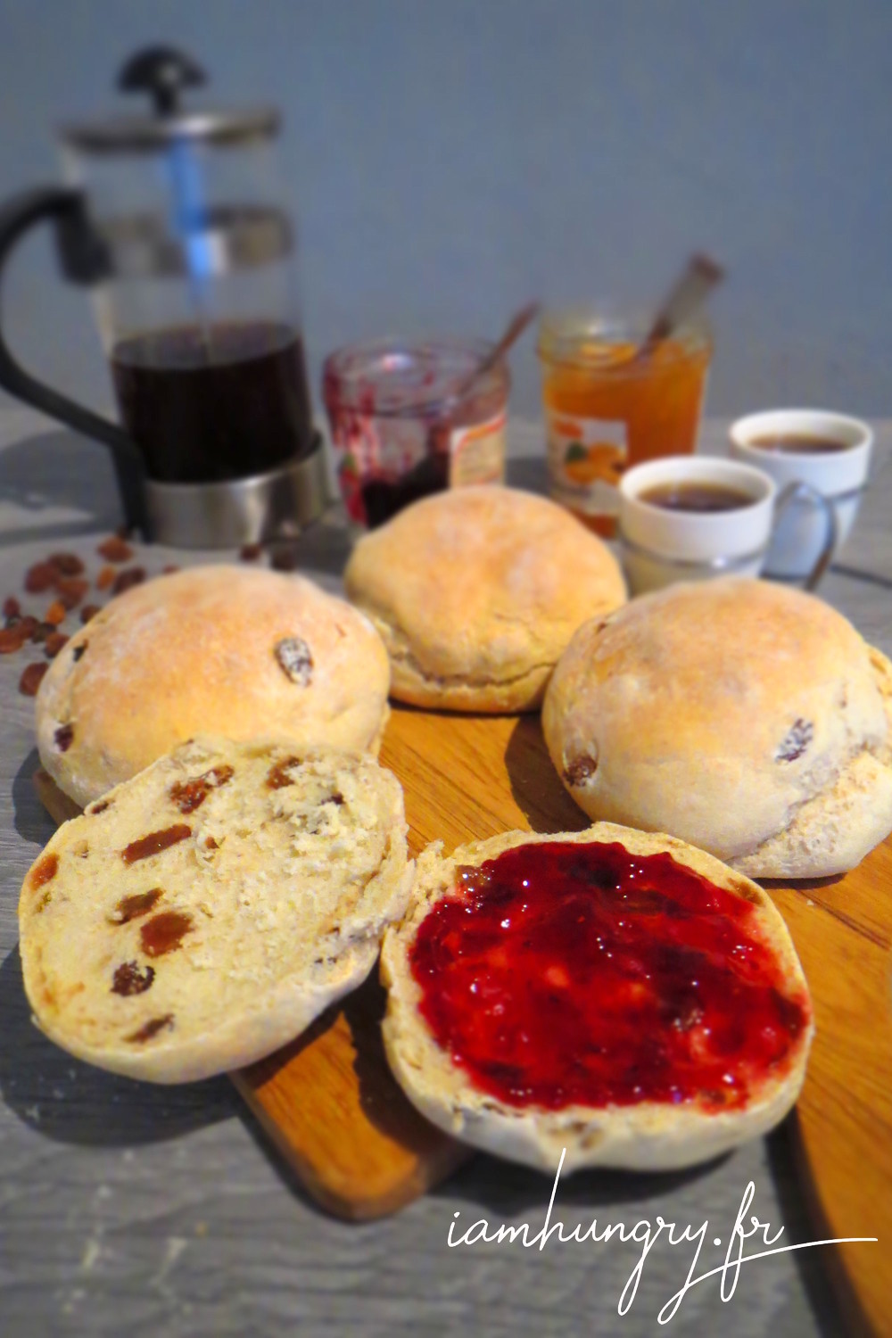 Pain du petit-déjeuner- IAMHUNGRY