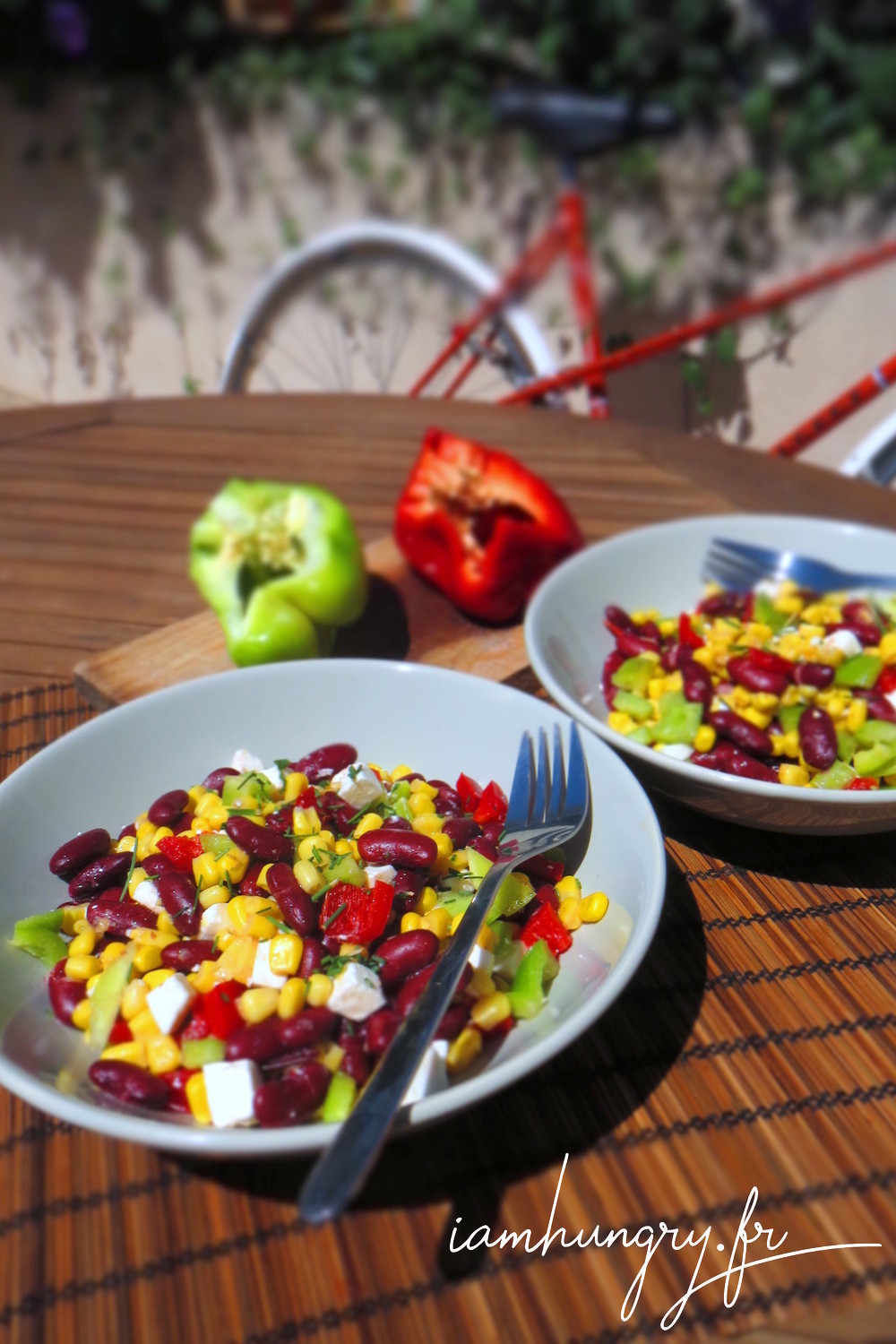 Tortillas aux haricots rouges- IAMHUNGRY