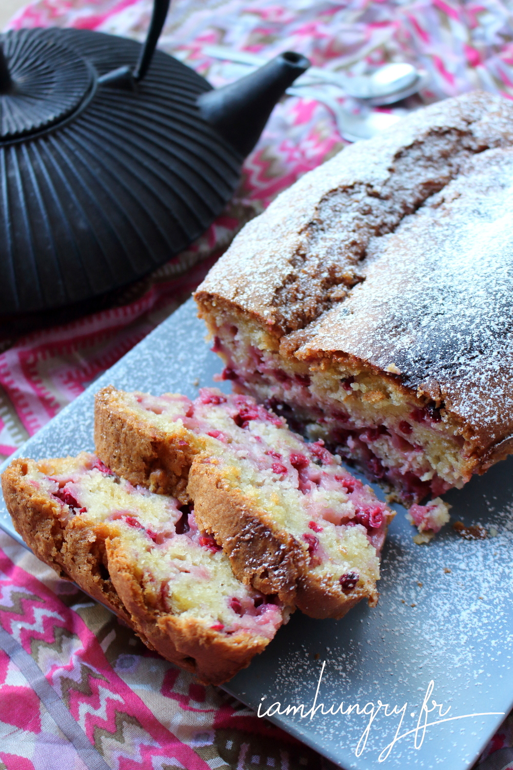 Sablés à la vanille garnis aux fruits rouges- IAMHUNGRY
